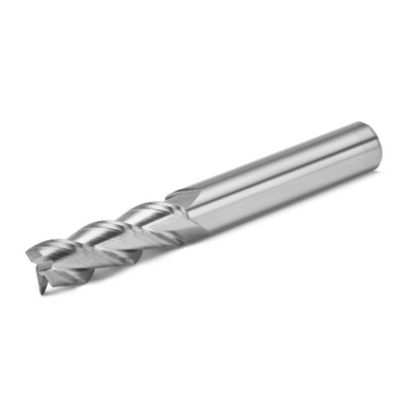 VHM Schaftfräser ALU Ø12 | SL45 | S12 | GL100 | Z3 - HRC45