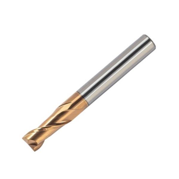 VHM Zweischneider Stirnschliff Ø8 | SL28 | S8 | GL75 | Z2 - HRC55